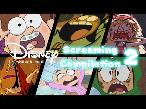 Disney Television Animation Cartoons Screaming Compilation 2 Youtube