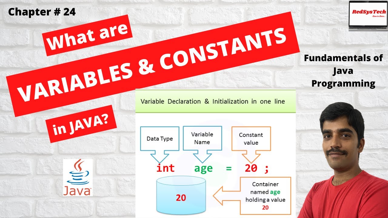 24 What Are Variables And Constants In Java Variables And