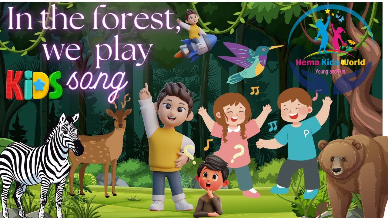 In The Forest We Play A Joyful Children S Song Celebrating Animals