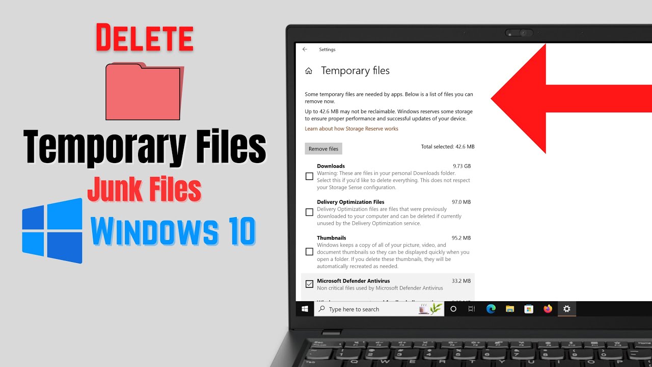 How To Remove Temporary Files Pc At Leon Hendricks Blog