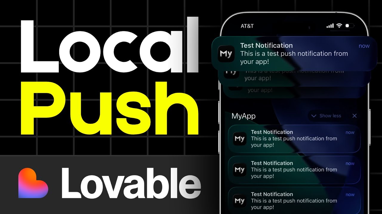 Local Offline Push Notifications In Lovable Native Lovable Mobile