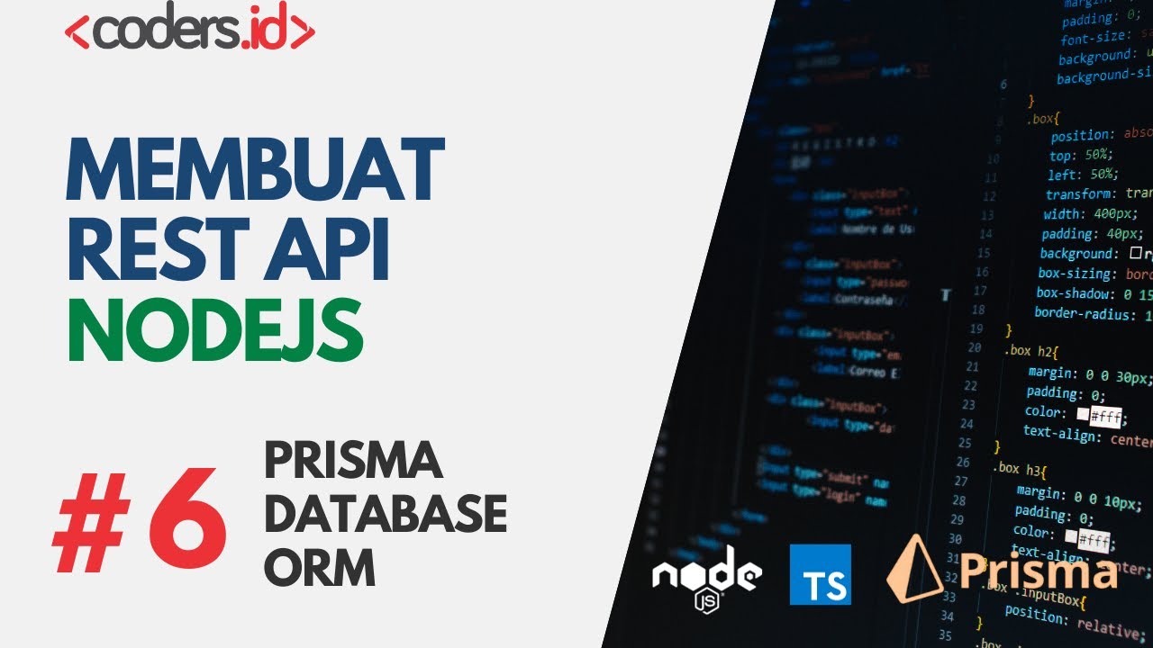 Prisma Orm Nestjs Rest Api Nodejs Tutorial Nodejs Bahasa Indonesia