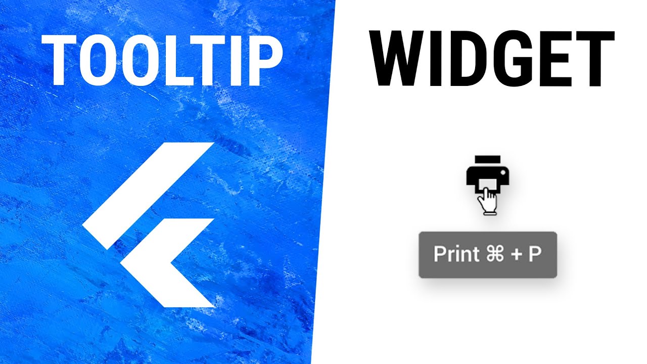 Flutter Tooltip Widget Youtube