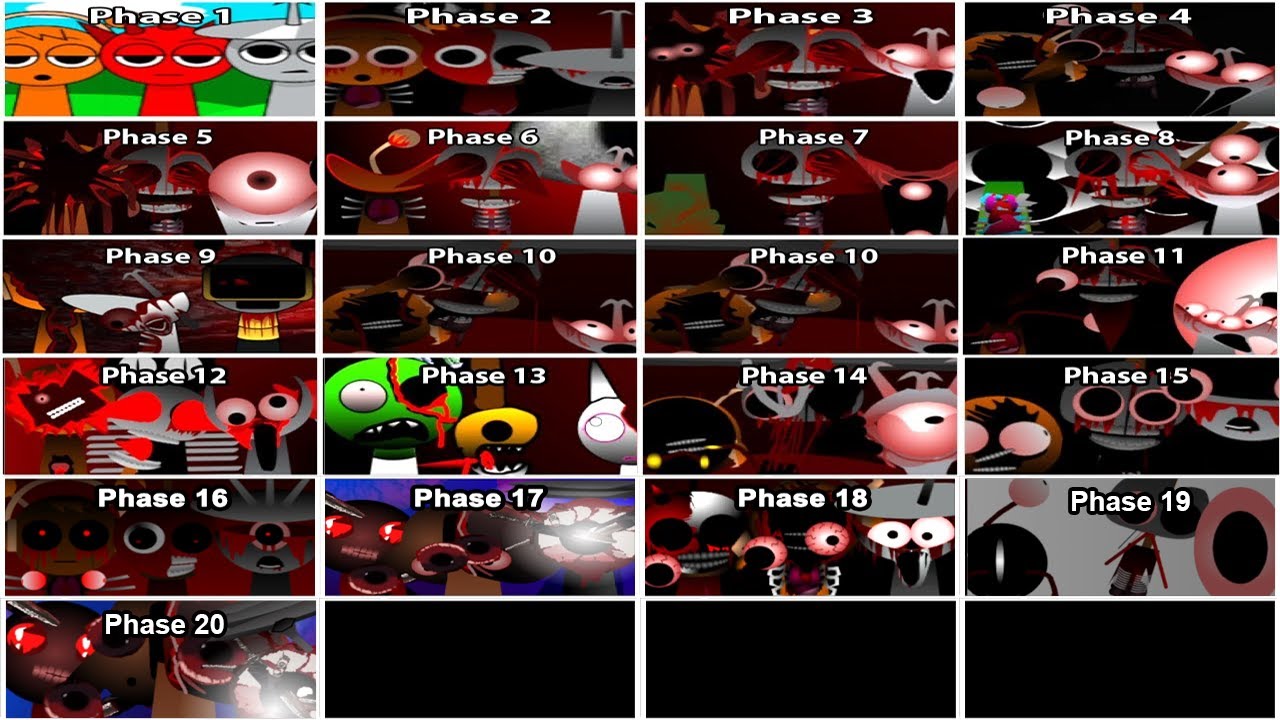 Incredibox Sprunki All Phases Vs Sprunki Phase 1 To 10 Mods Durple – eroppa