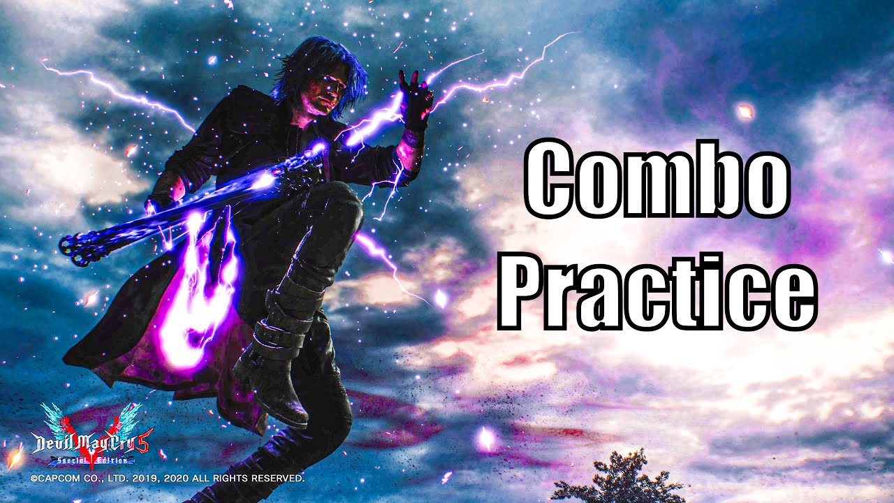 Devil May Cry 5 Combo Practice Youtube