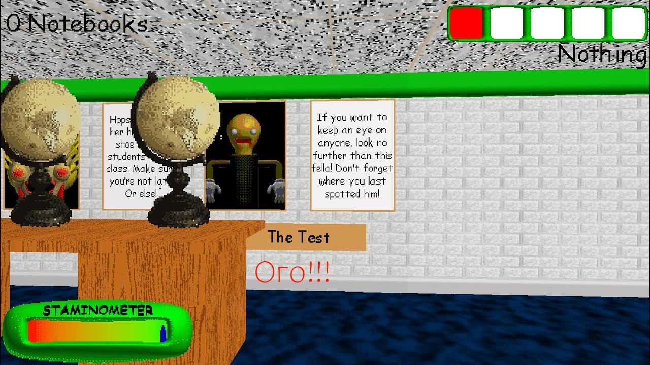 встретил The Test Null в балди Baldi S Basics Plus Youtube
