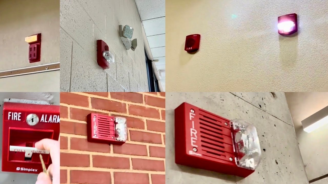 Simplex Fire Alarm Test 81 Youtube