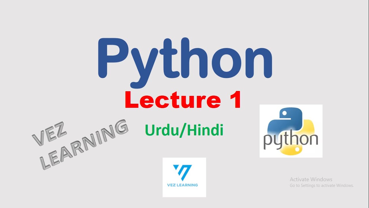 Python Lecture 1 Youtube