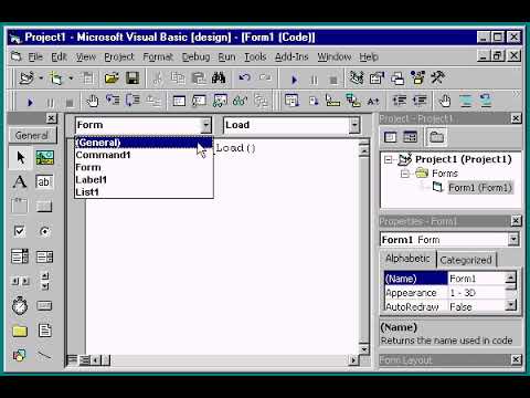 Vb6 Form Module Youtube