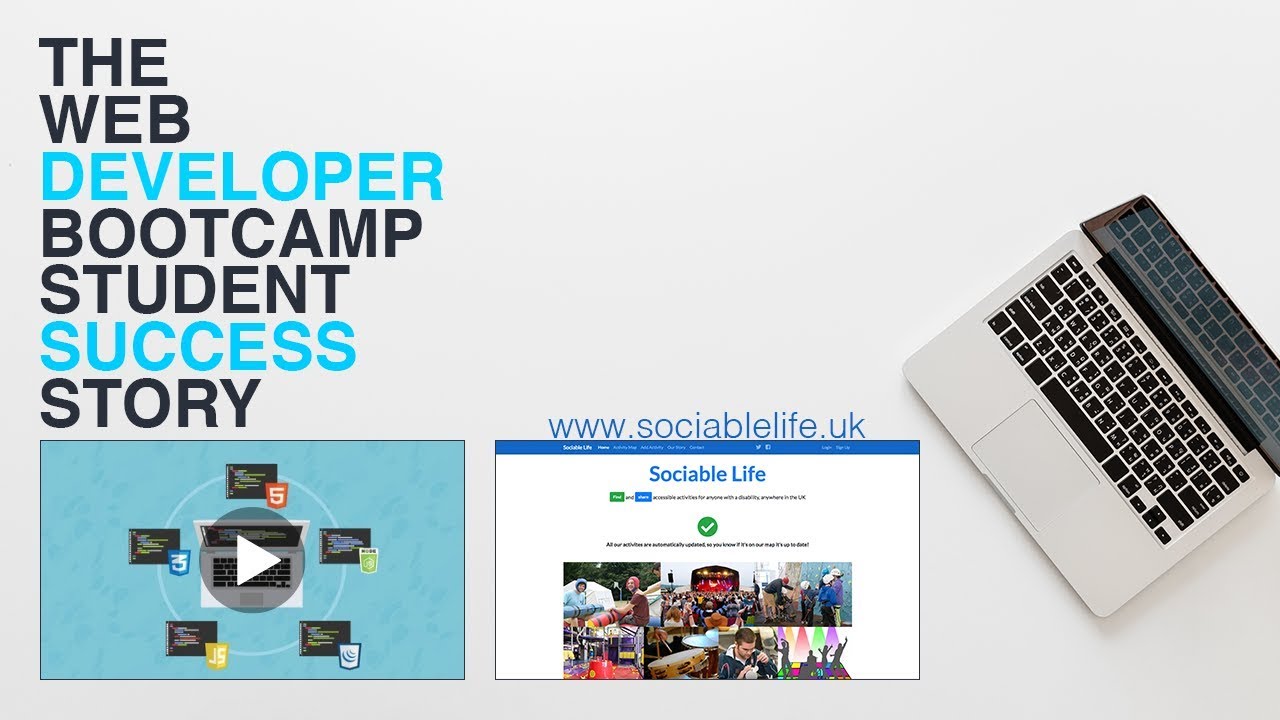 The Web Developer Bootcamp Student Success Story Youtube