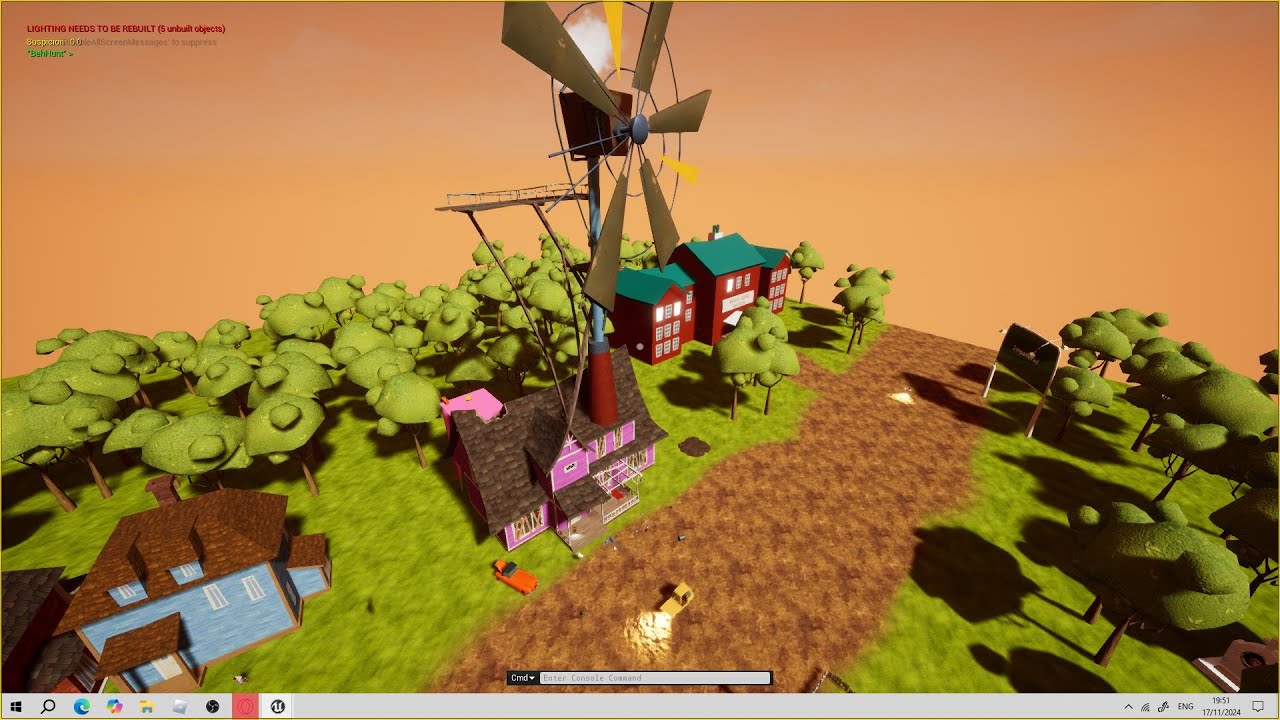The Neighor Went To The Hsop And Installed A Windmill What The Hell