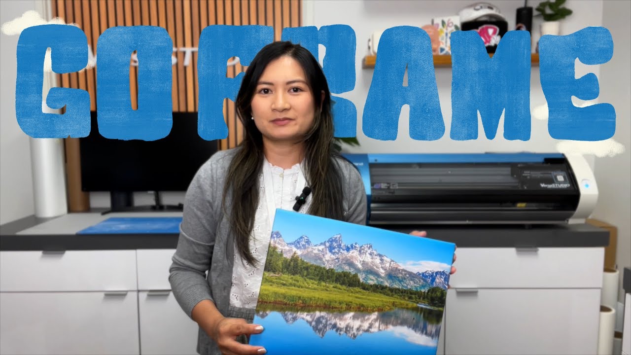 Mount Your Own Canvas Prints With Goframe Youtube