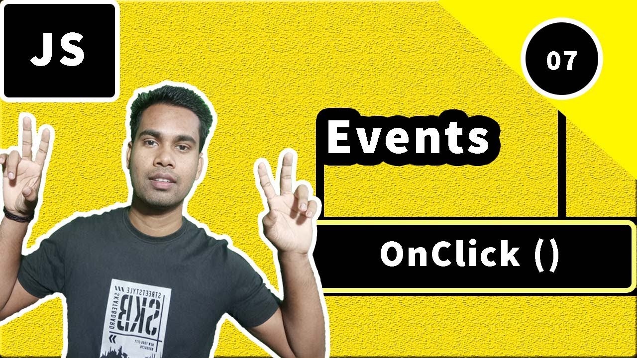 Onclick Event In Javascript With Javascript Dom Tutorial Youtube
