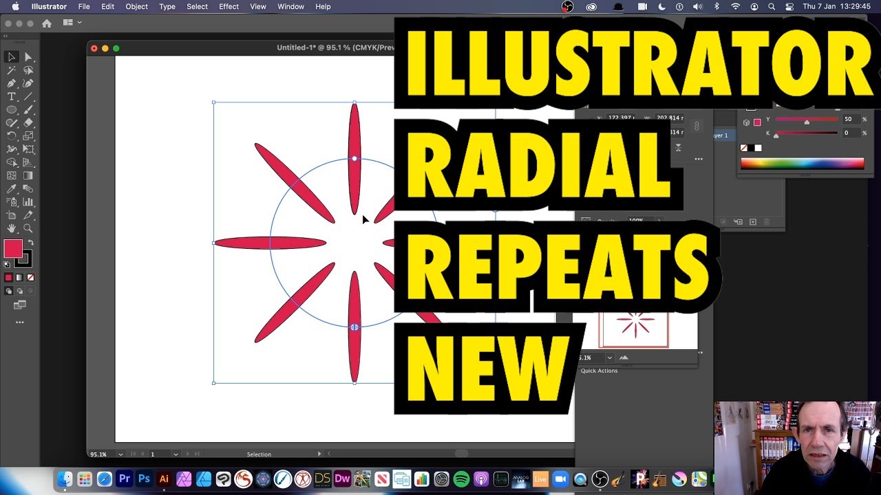 Creating A Radial Pattern In Adobe Illustrator