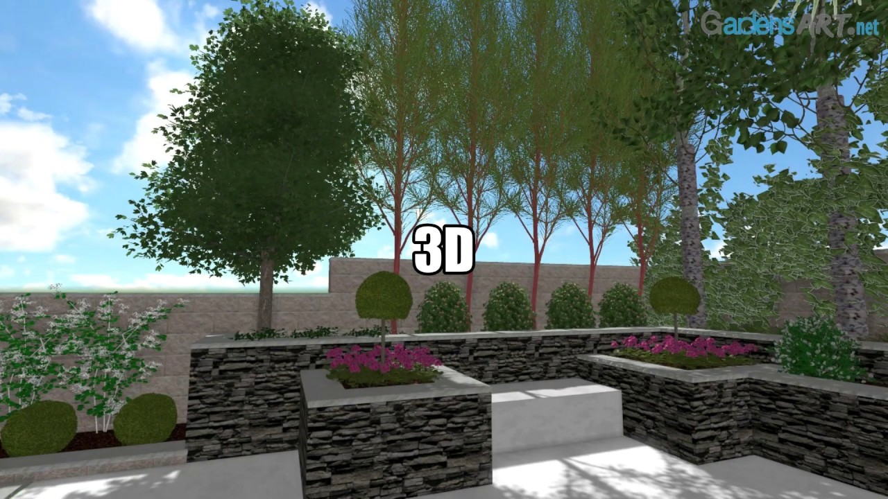 3d Garden Design 2 Youtube