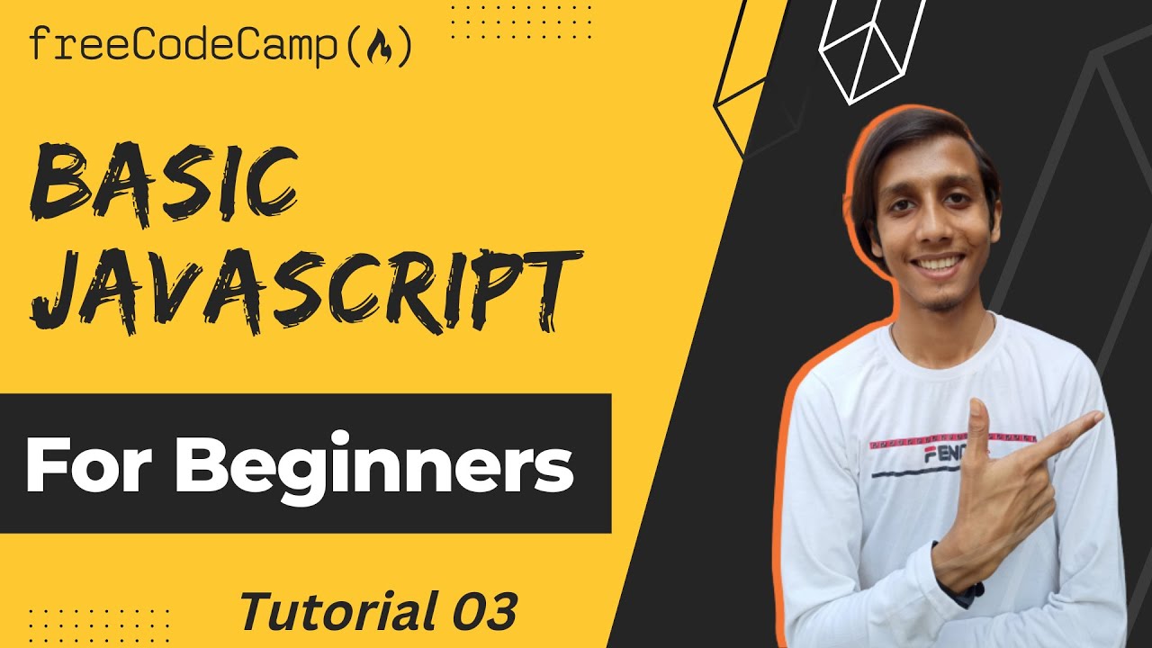 Basic Javascript Tutorial 03 Freecodecamp Javascript Algorithms And