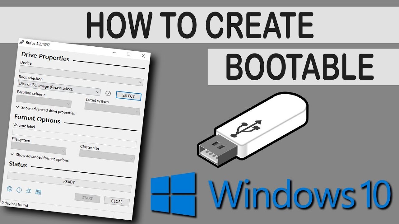 Create Windows 10 Bootable Usb Tronryte