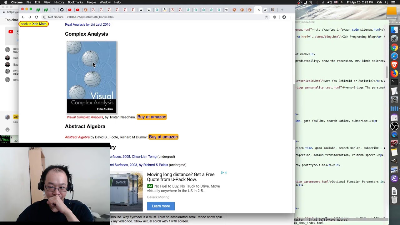 Xah Talk Show 2019 04 26 History Of Wolfram Mathworld Stereographic