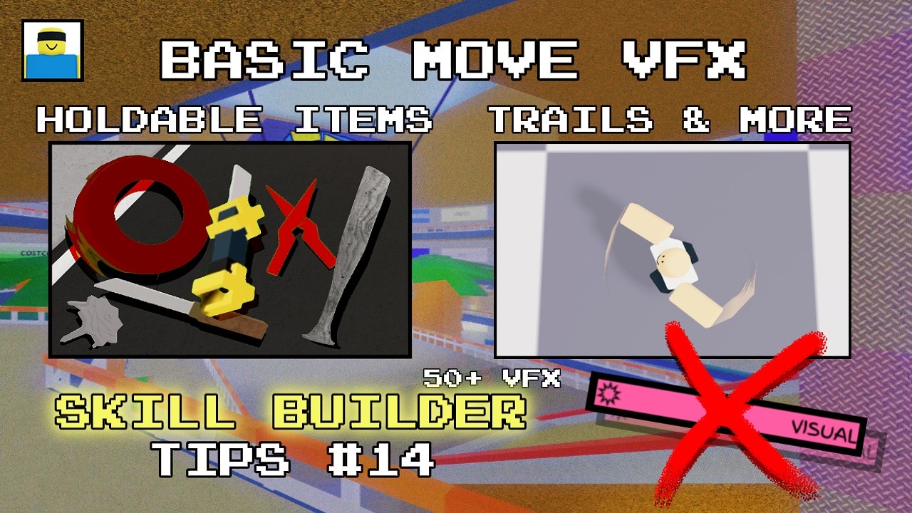 Basic Move Vfx Jujutsu Shenanigans Skill Builder Tutorial Youtube