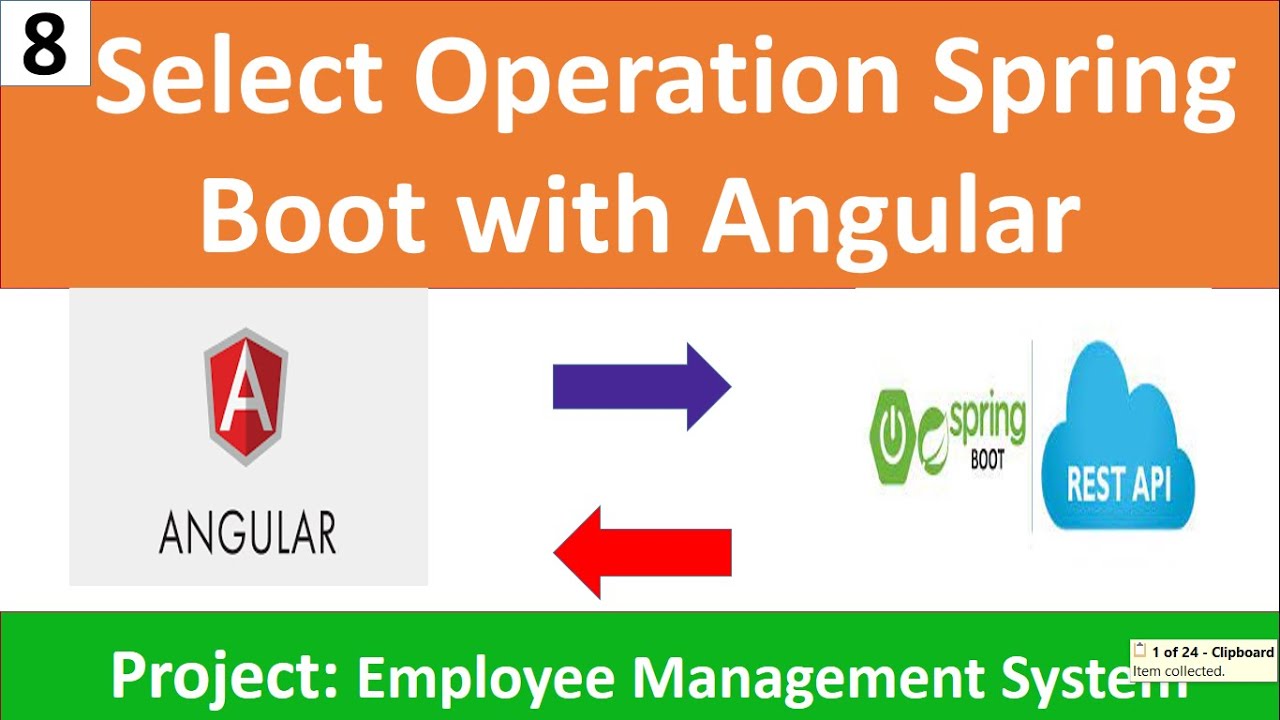 Crud Operations Spring Boot With Angular Employee Management System