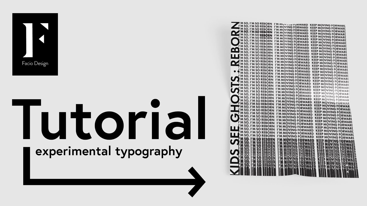 Experimental Typography Tutorial Youtube