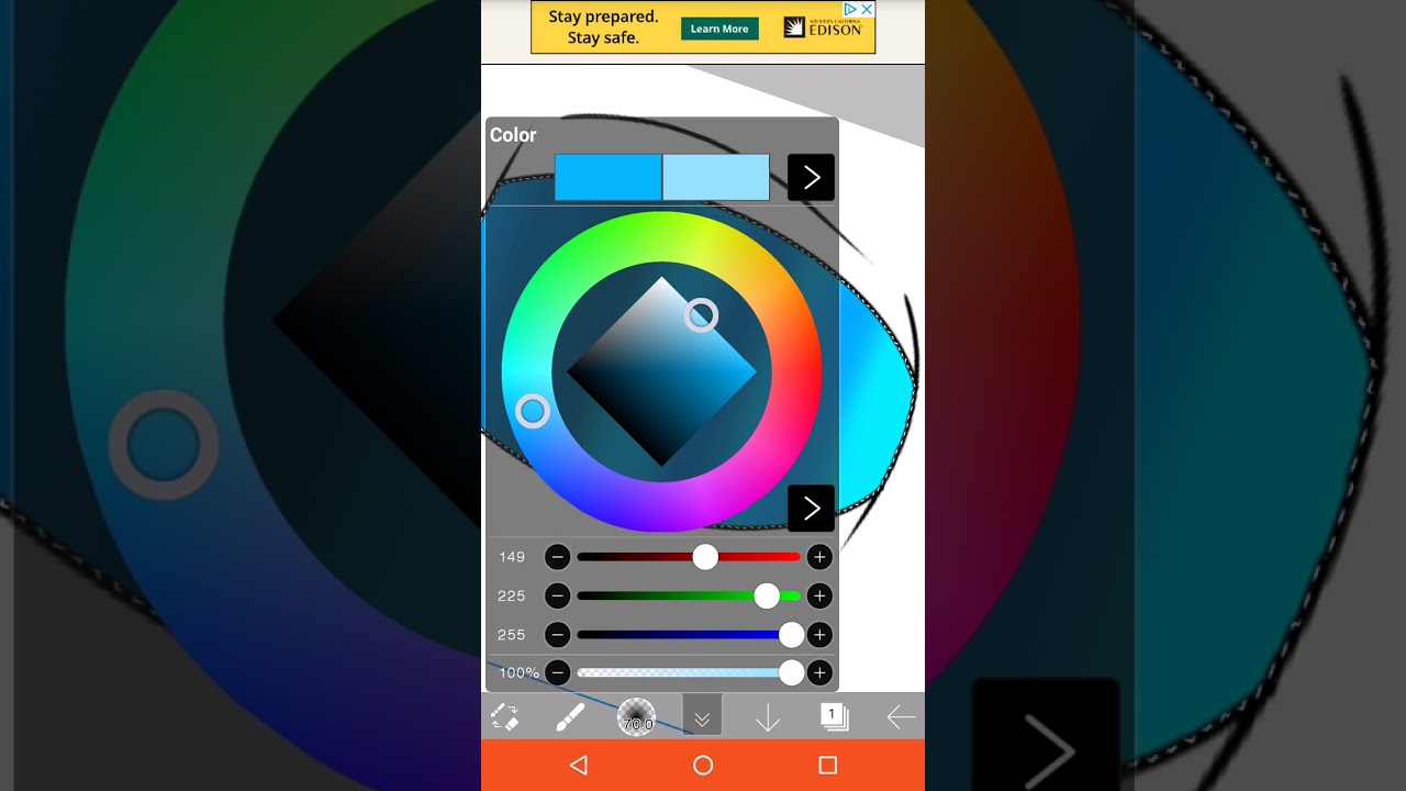 How To Draw Eyes On Ibis Paint X Youtube