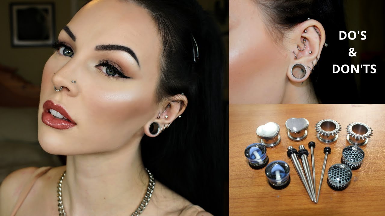 How To Stretch Your Ears Tips Tricks Youtube