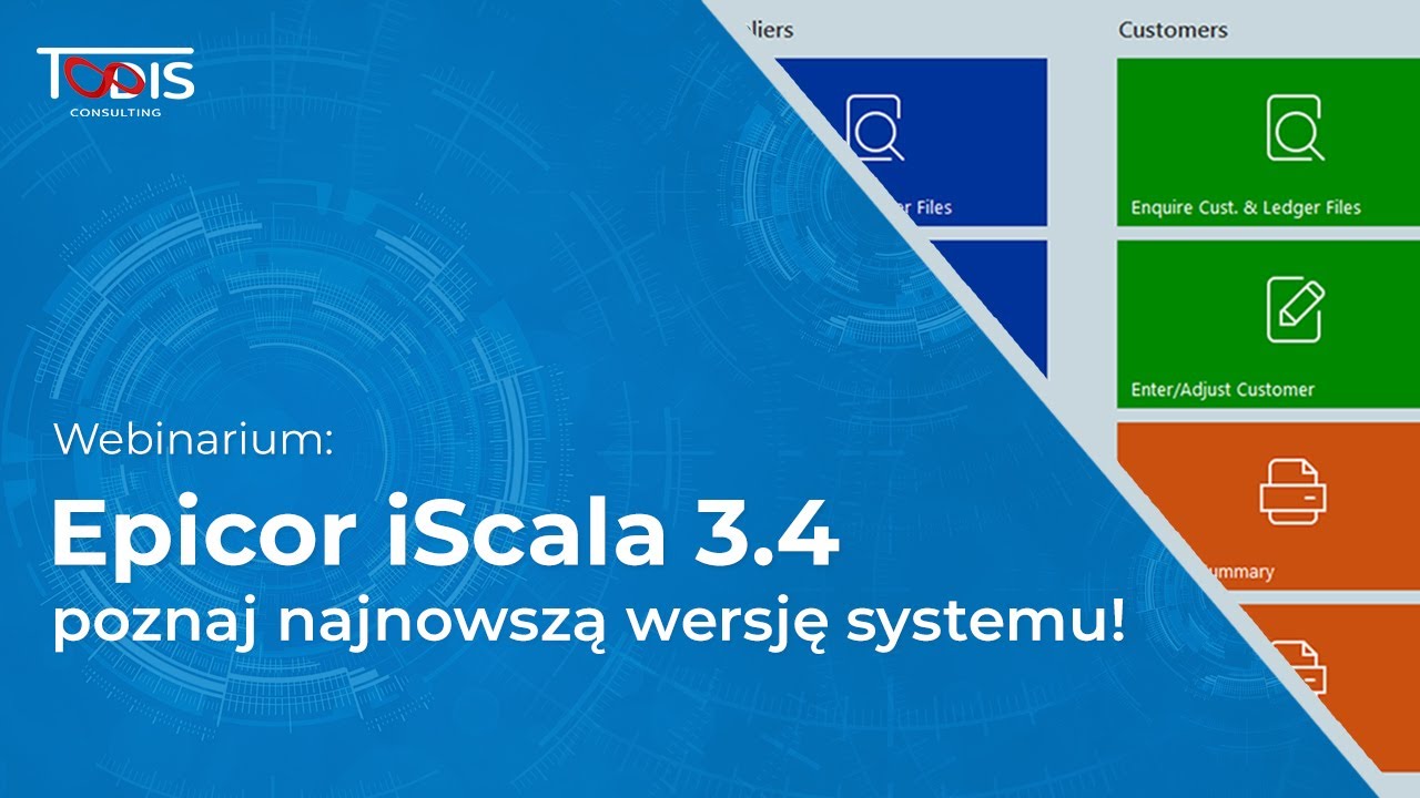 Webinarium Epicor Iscala 3 4 Youtube