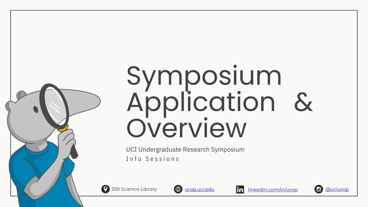 2025 Symposium Application Overview Info Session Youtube