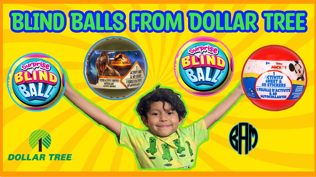 Opening Blind Balls From Dollar Tree Youtube