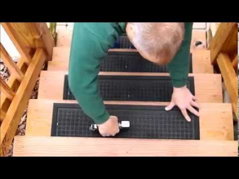 Installation Video Rubber Master Stair Treads Youtube