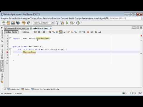 Java Netbeans Helloworld Youtube