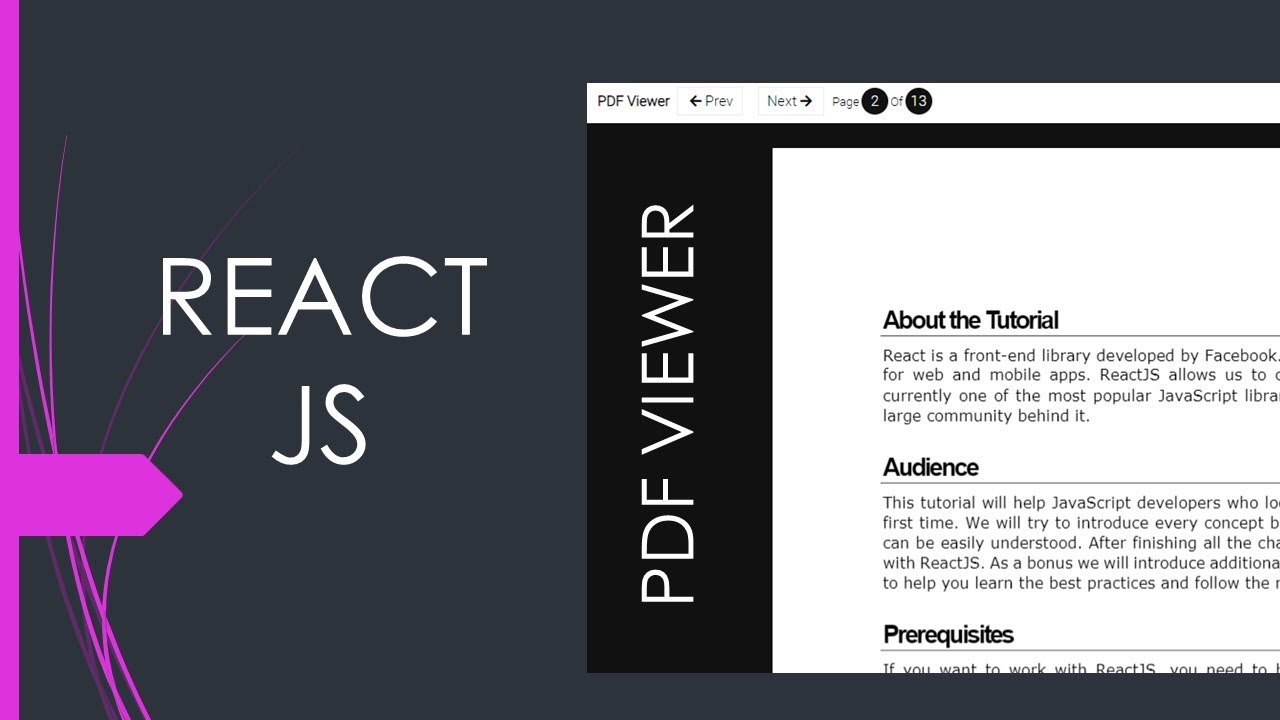 React Js Tutorial Pdf