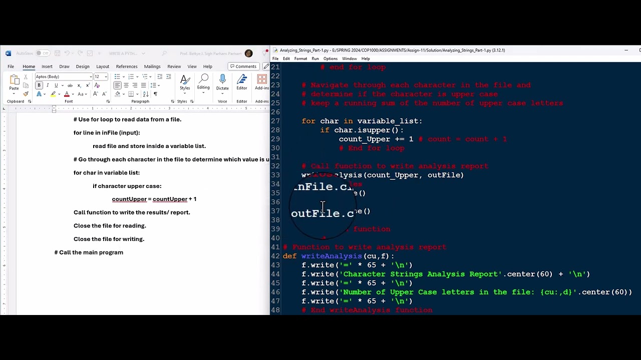 Analyzing Strings Part 2 Youtube