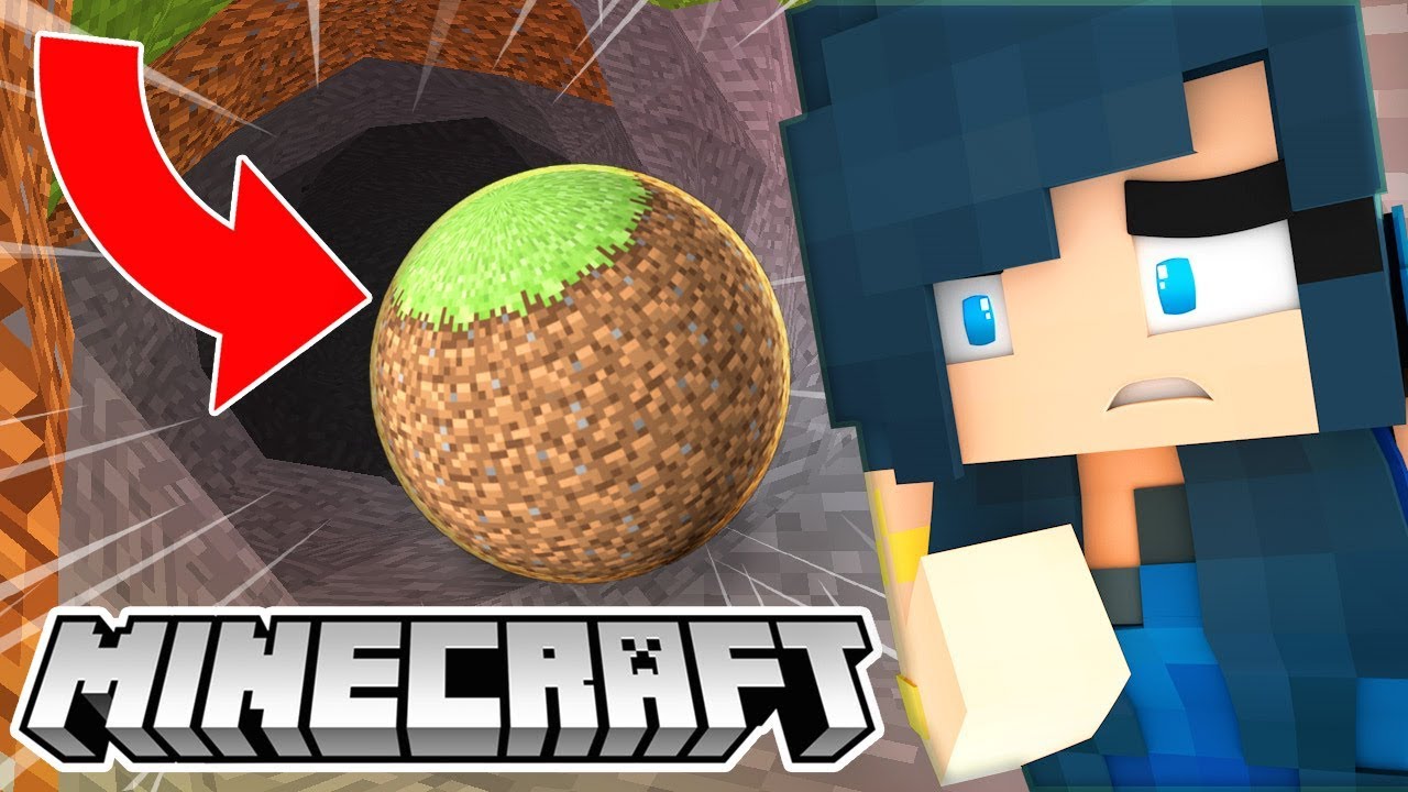 What If Minecraft Was Round Minecraft Mods Youtube
