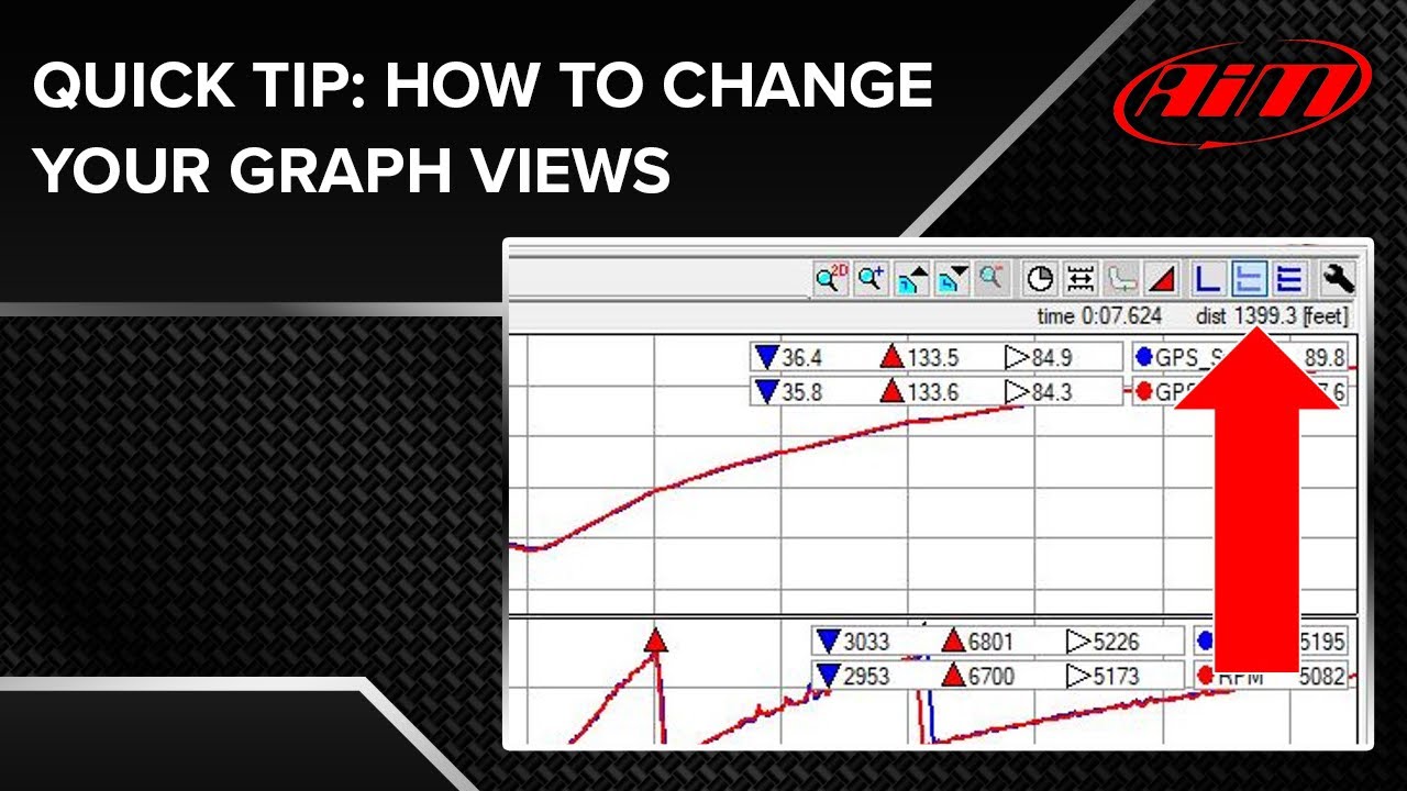 Aim Race Studio Analysis Quick Tip Changing Measures Graph Views