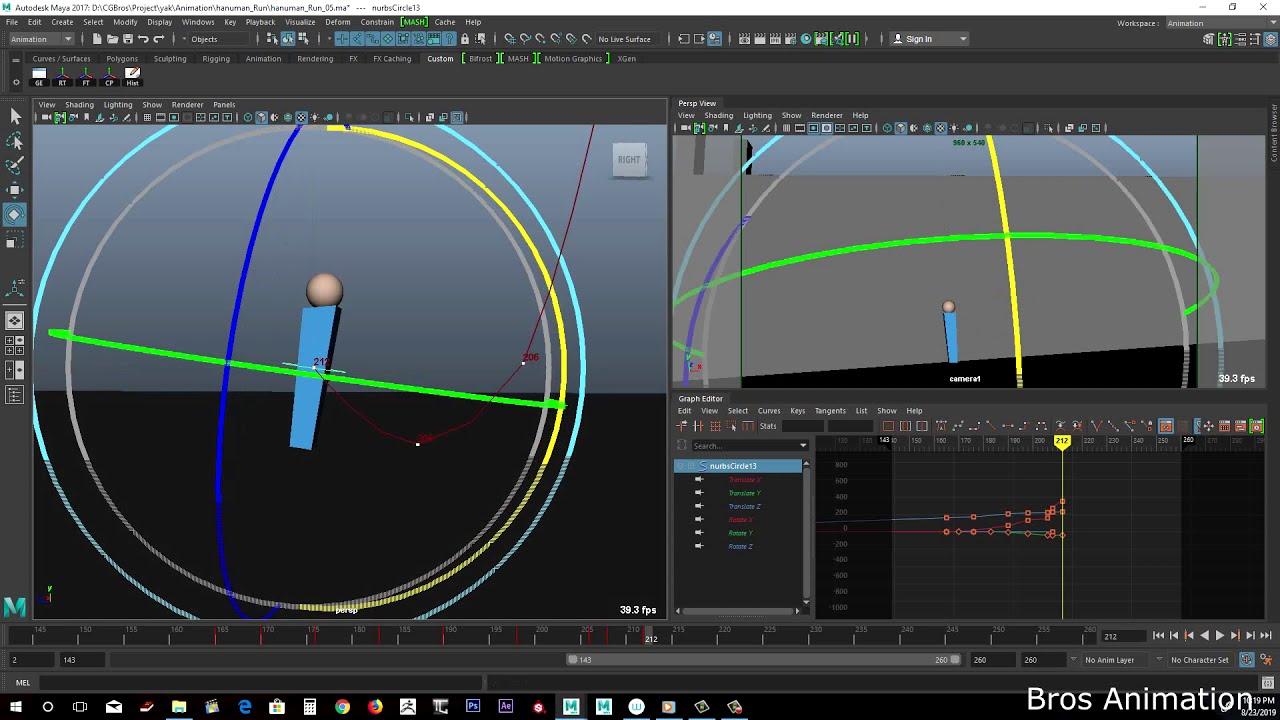 Making Layouts Blocking Animation In Maya Youtube