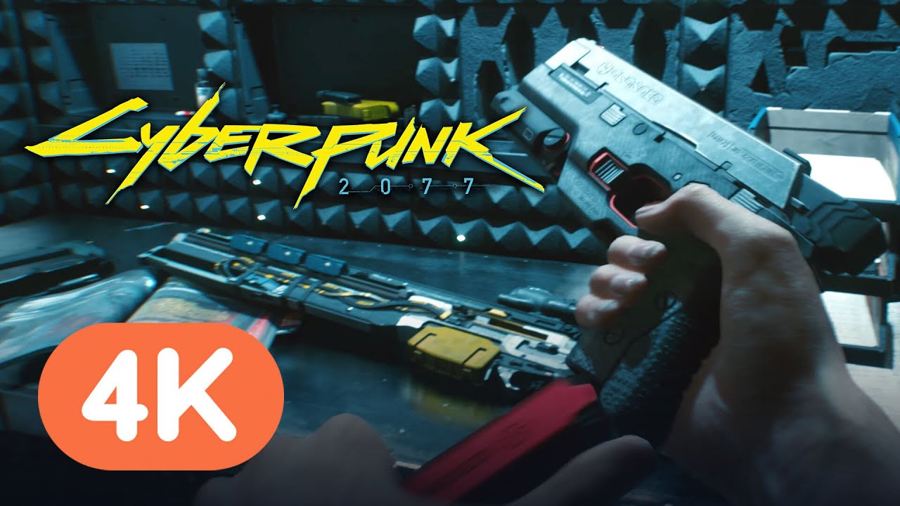 Cyberpunk 2077 Official Weapons Trailer 4k Youtube