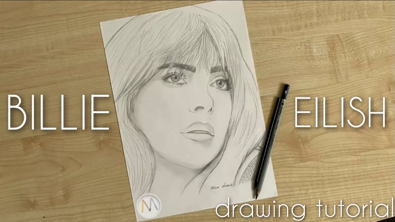 How To Draw Billie Eilish Step By Step