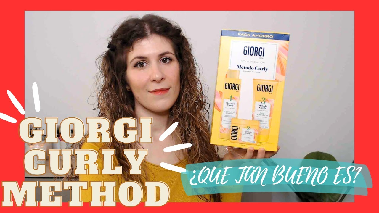Giorgi Método Curly Kit De Champú Mascarilla Gel Definidor Método