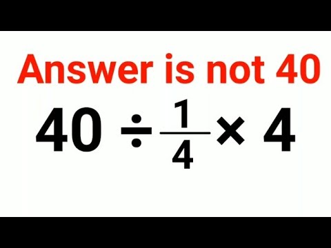 40 1 4 4 The Answer Is Not 40 Many Got It Wrong Ukraine Math Test