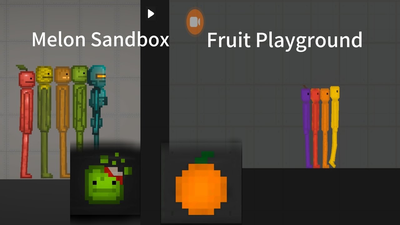Melon Sandbox Vs Fruit Playground Youtube