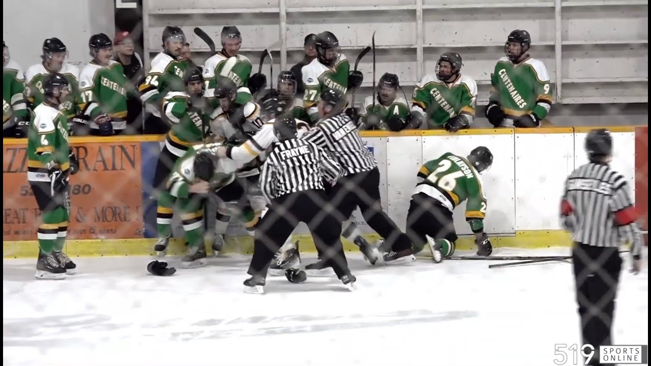 Oehl Hockey Milverton 4 Wheel Drives Vs Seaforth Centenaires Youtube