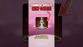 Dress To Impress New Codes Summer Update Roblox Dresstoimpress Dti Mary ...