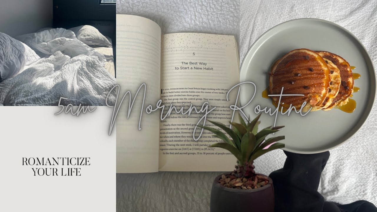 My Ideal 5am Christian Girl Morning Routine Quiet Time Gym