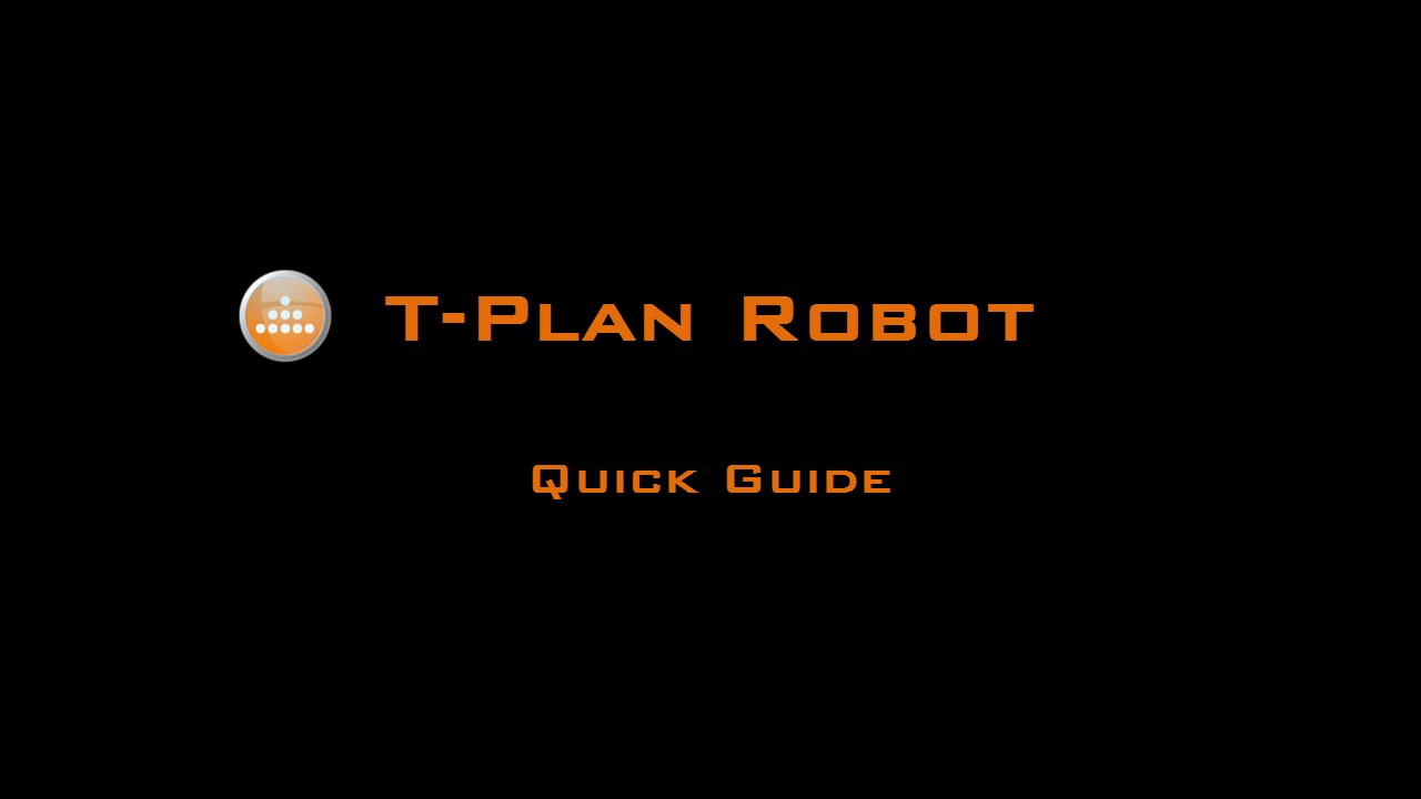 T Plan Robot Setup Quick Guide Youtube