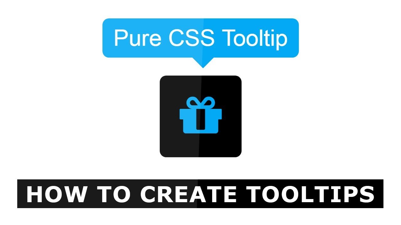 How To Create Tooltips With Css No Javascript Pure Css Tutorial For