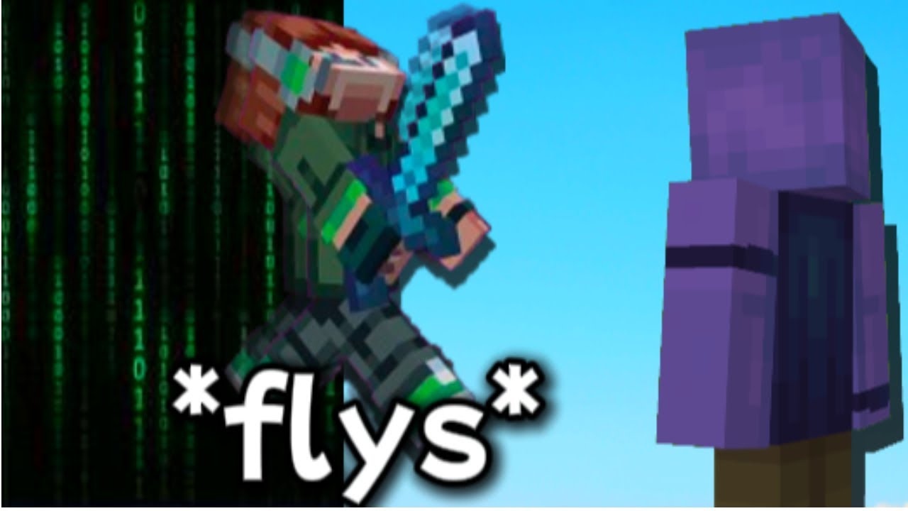 Hacking In Skywars Youtube