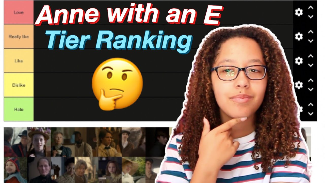 Anne With An E Characters Ranked Tier Ranking All The Characters In