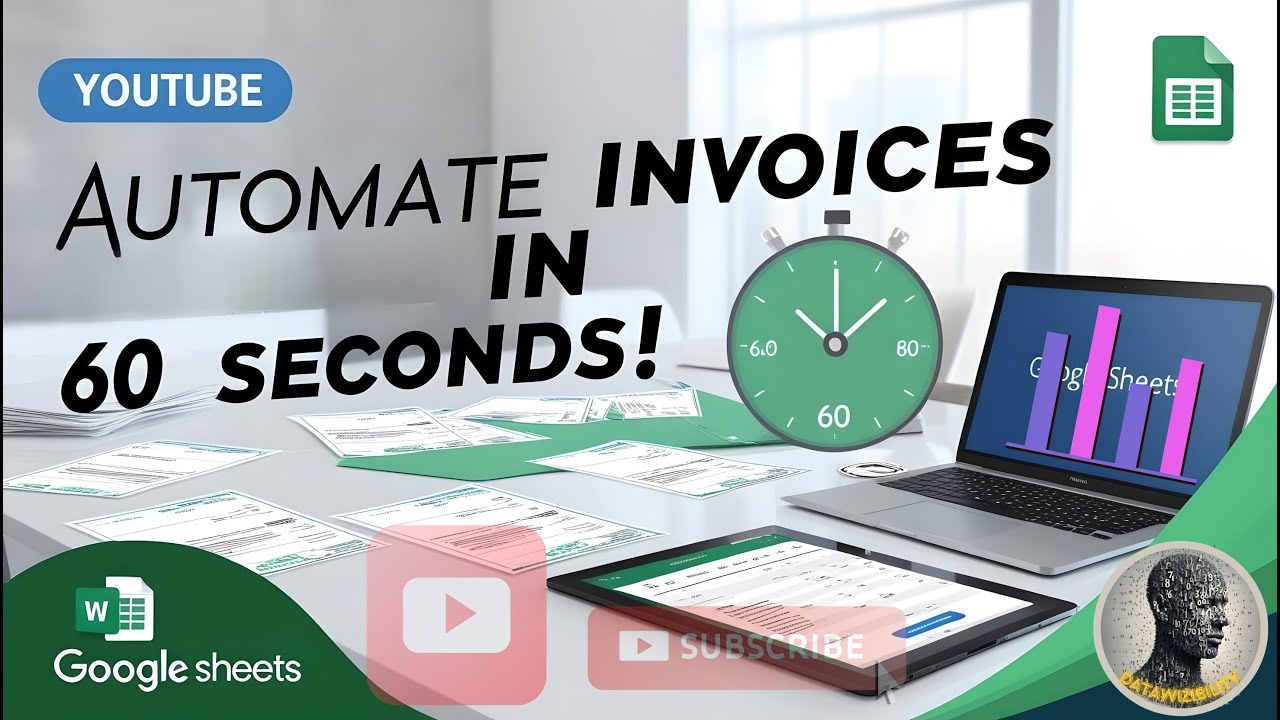 How To Automate Professional Invoices In Less Than 60 Seconds Using